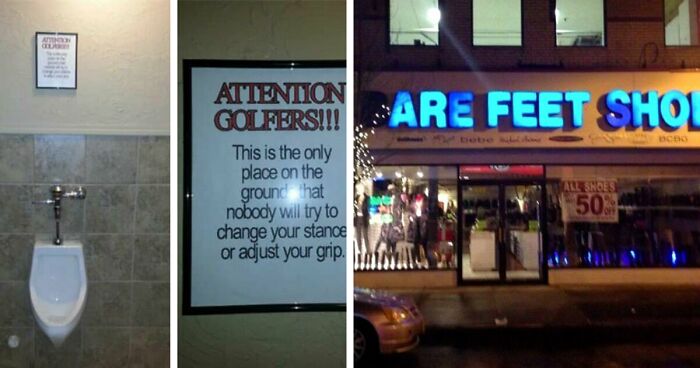Facebook Page Shares 50 Pictures Who Are Winning The Funny Sign Game ...