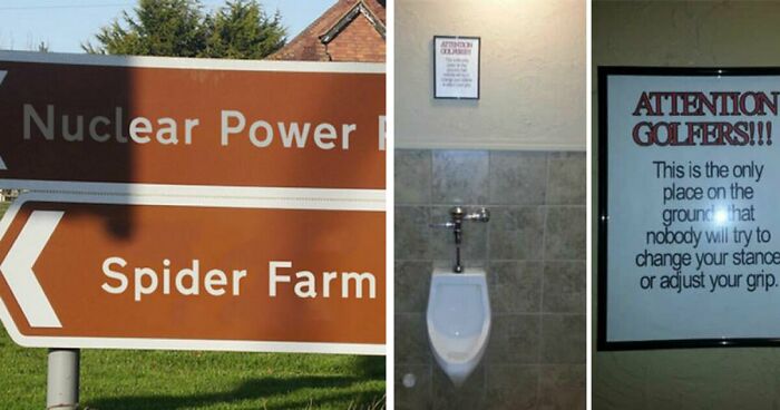 Facebook Page Shares 50 Pictures Who Are Winning The Funny Sign Game ...