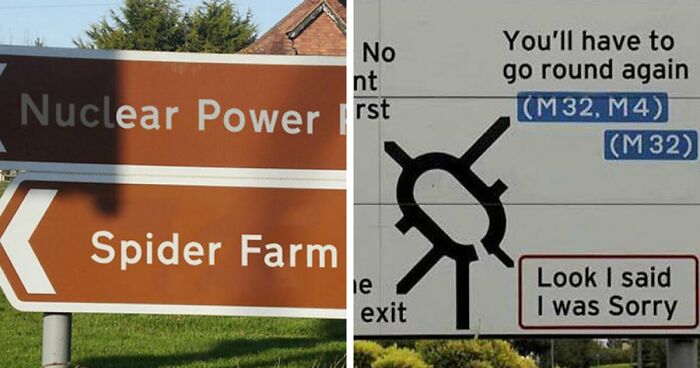 Facebook Page Shares 50 Pictures Who Are Winning The Funny Sign Game ...