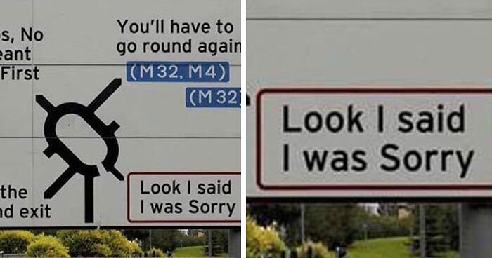 Facebook Page Shares 50 Pictures Who Are Winning The Funny Sign Game ...