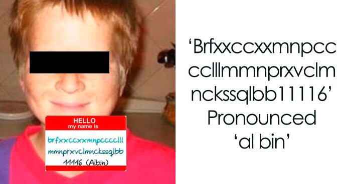 30 Hilariously Unfortunate Names Parents Actually Give Their Children ...