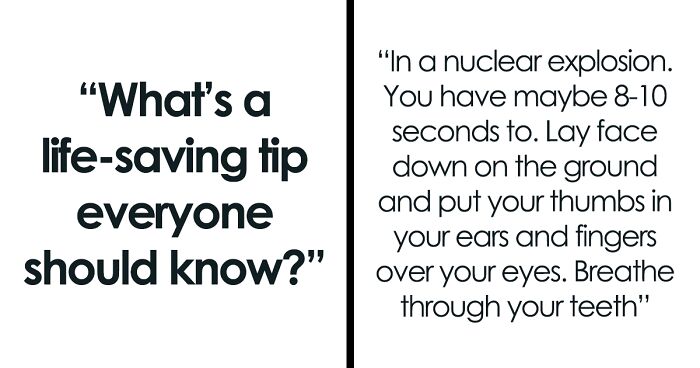 “Don’t Expect It To Look Like The Movies”: 30 Lifesaving Tips That ...
