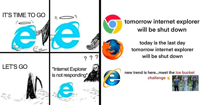 30 Of The Internet’s Funniest Reactions To Internet Explorer’s Shutdown ...