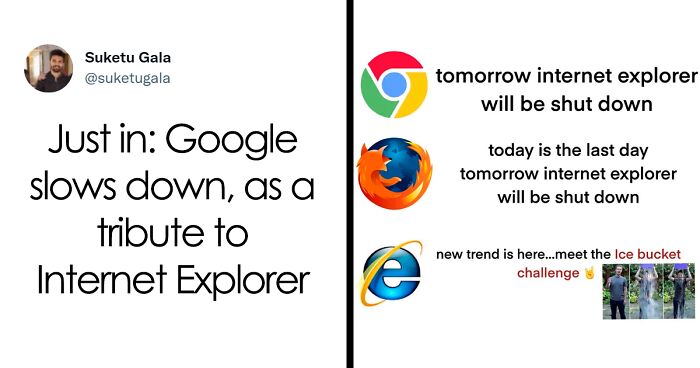30 Of The Internet’s Funniest Reactions To Internet Explorer’s Shutdown ...