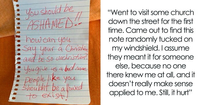 30 Of The Most Startling Windshield Notes Folks Have Ever Found, As ...