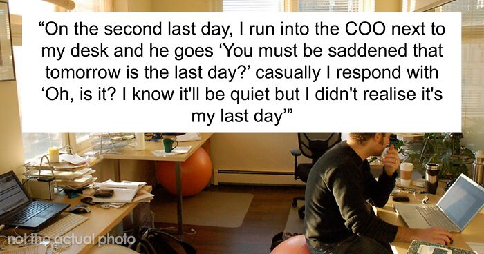 “I Wasn’t Made Redundant Like Everyone Else In The Company, So I Kept ...