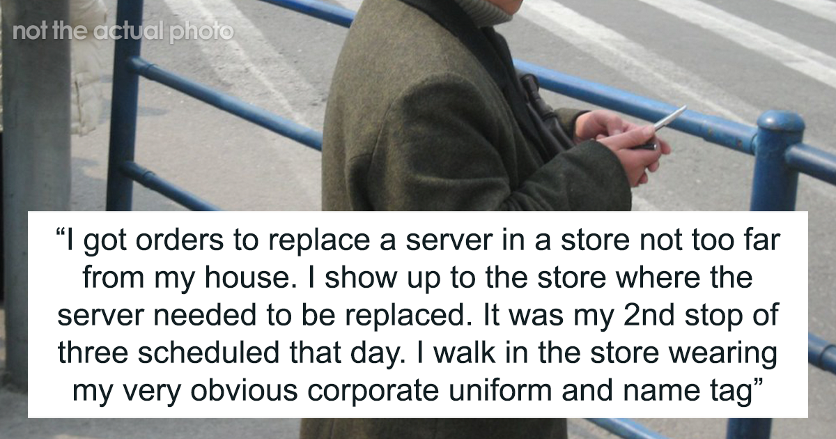 Store Manager Thinks The IT Guy Has No Right To Disrupt Her Lunch Break ...