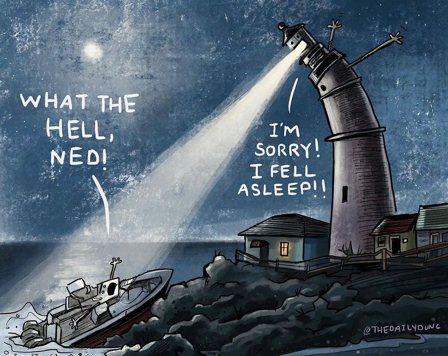 Artist Creates Comics To Show Things Based On The Perspective Of Non ...