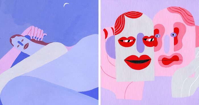 Lithuanian Artist Explores The Beauty Of Female Shapes In 41 Quirky ...