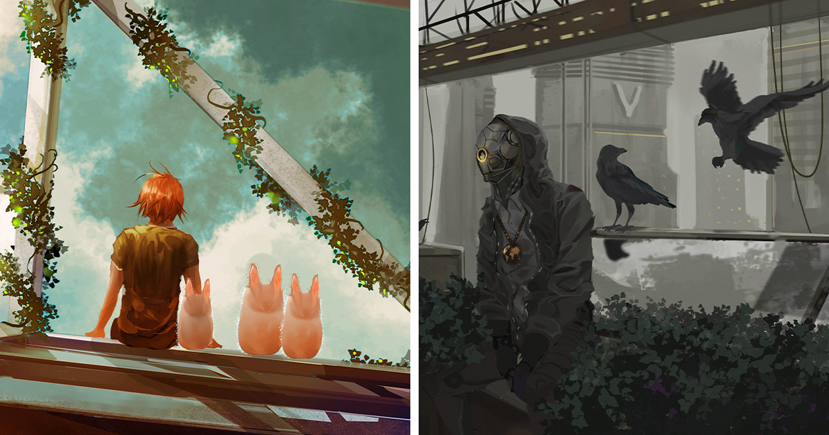 My Art Journey: Here Are 25 Of My Illustrations, Each Of Which ...