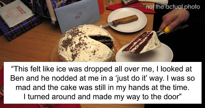 Woman Asks Folks Online If She’s A Jerk For Taking The Cake She Baked ...