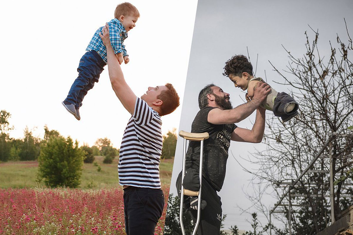 30 Combined Photos By This Digital Artist That Remind Us Of The Two ...