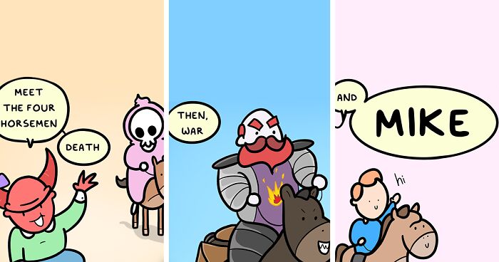 My 28 New Comics About The Brighter Side Of The Grim Reaper | Bored Panda