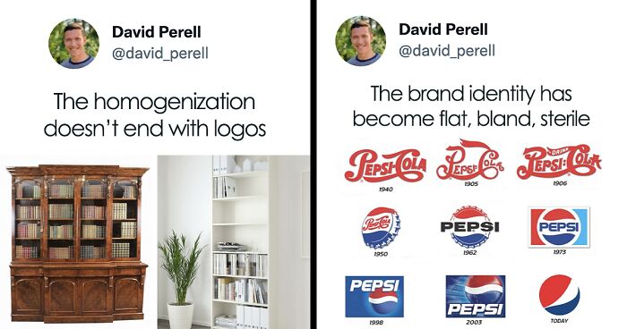 Person Reveals Why Popular Brands Are Changing Their Logos To Look ...