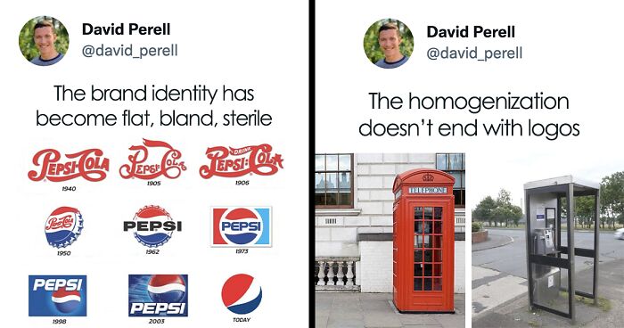 Person Reveals Why Popular Brands Are Changing Their Logos To Look ...