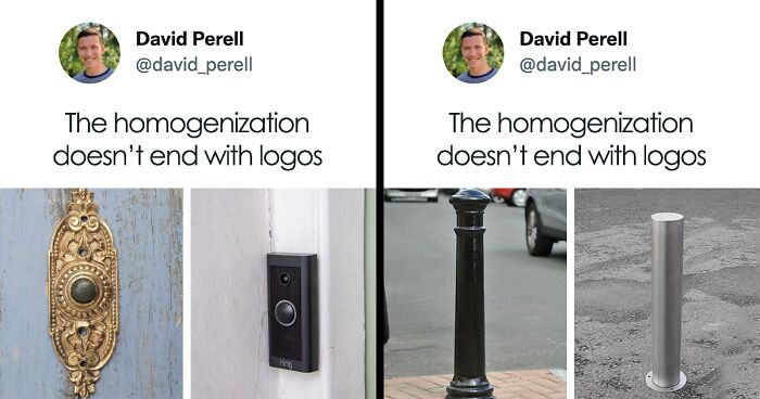 Person Reveals Why Popular Brands Are Changing Their Logos To Look ...