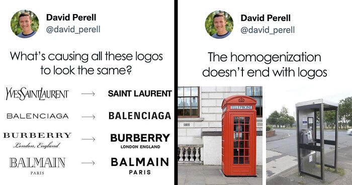 Person Reveals Why Popular Brands Are Changing Their Logos To Look ...