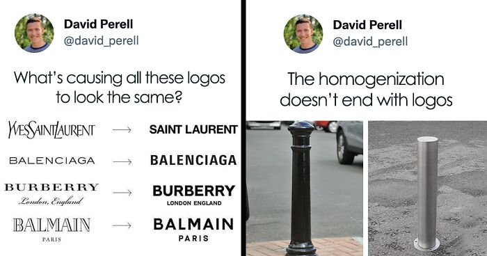 Person Reveals Why Popular Brands Are Changing Their Logos To Look ...