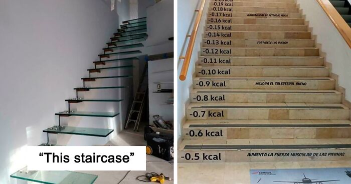 30 Examples Of Horribly-Designed Stairs (New Pics) | Bored Panda