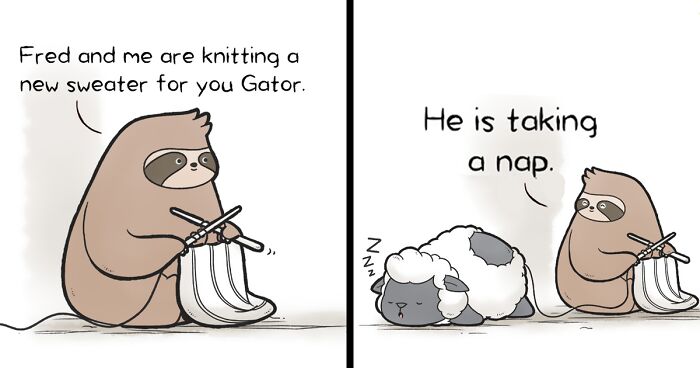 My 25 Comics About Adorable Animals That Show A Good Example For Us ...