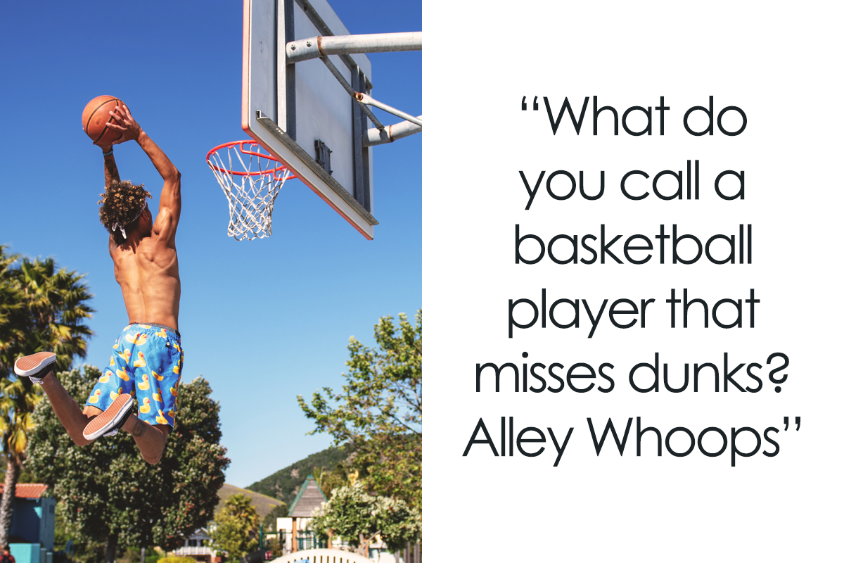 143 Basketball Jokes That’ll Have You Rolling With Laughter | Bored Panda