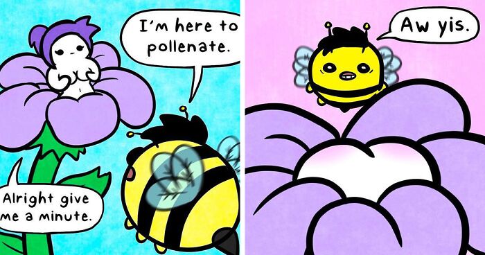 This Artist Creates Funny Comics With Raunchy Humor And Dark Undertones ...