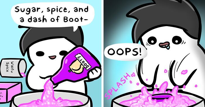 This Artist Creates Funny Comics With Raunchy Humor And Dark Undertones ...