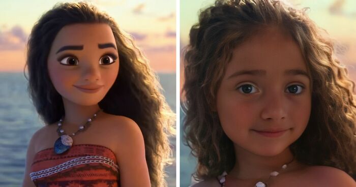 Using Artificial Intelligence, I Recreated 13 Popular Disney Princesses ...