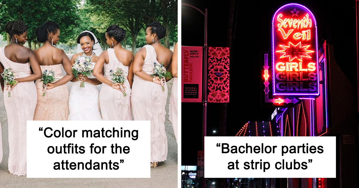 35 Of The Dumbest Wedding Traditions People Hope Will Disappear As Soon ...