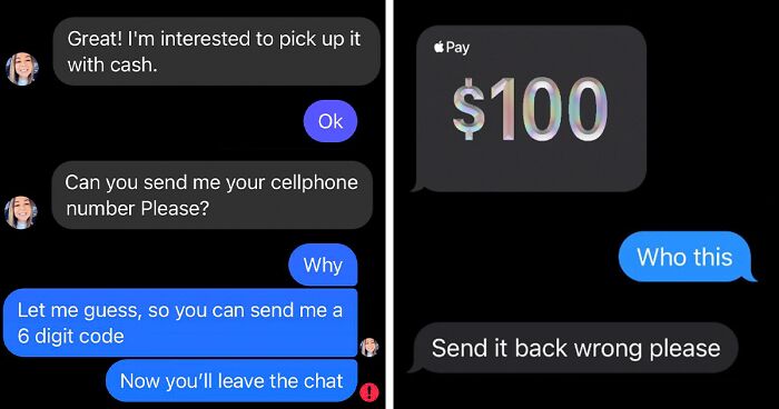 30 Of The Funniest Conversations People Have Had With Scammers (New Pics)