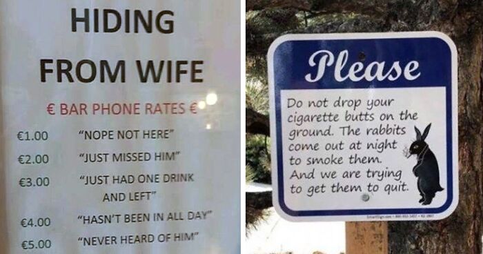 50 Times Signs Were So Funny, This Person Decided To Start A Twitter ...
