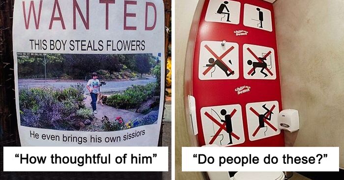 50 Times Signs Were So Funny, This Person Decided To Start A Twitter ...