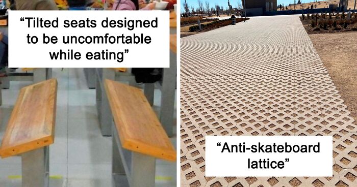 “Hostile Design”: This Twitter Account Is Sharing 35 Sad And ...