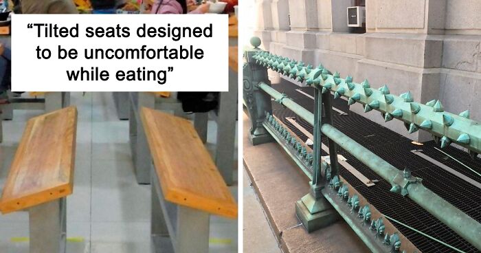 “Hostile Design”: This Twitter Account Is Sharing 35 Sad And ...