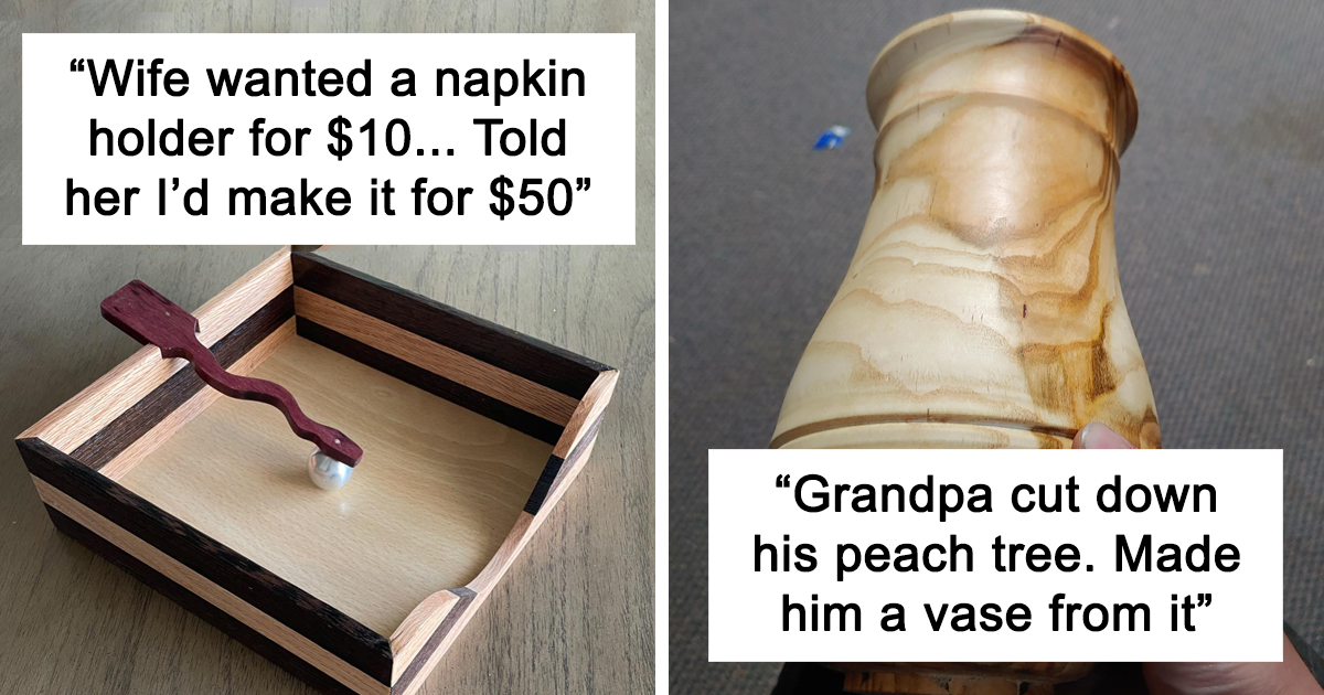 50 Amazing DIY Woodworking Pieces People Have Shared In This Online ...