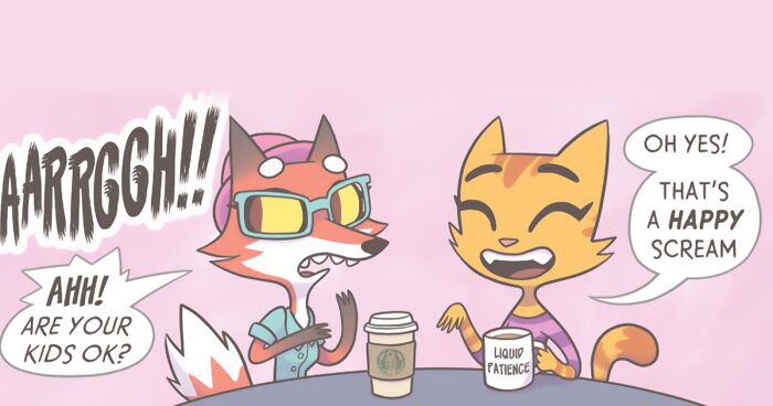 I Illustrate My Experience As A Modern-Day Parent In 30 Comics With A ...