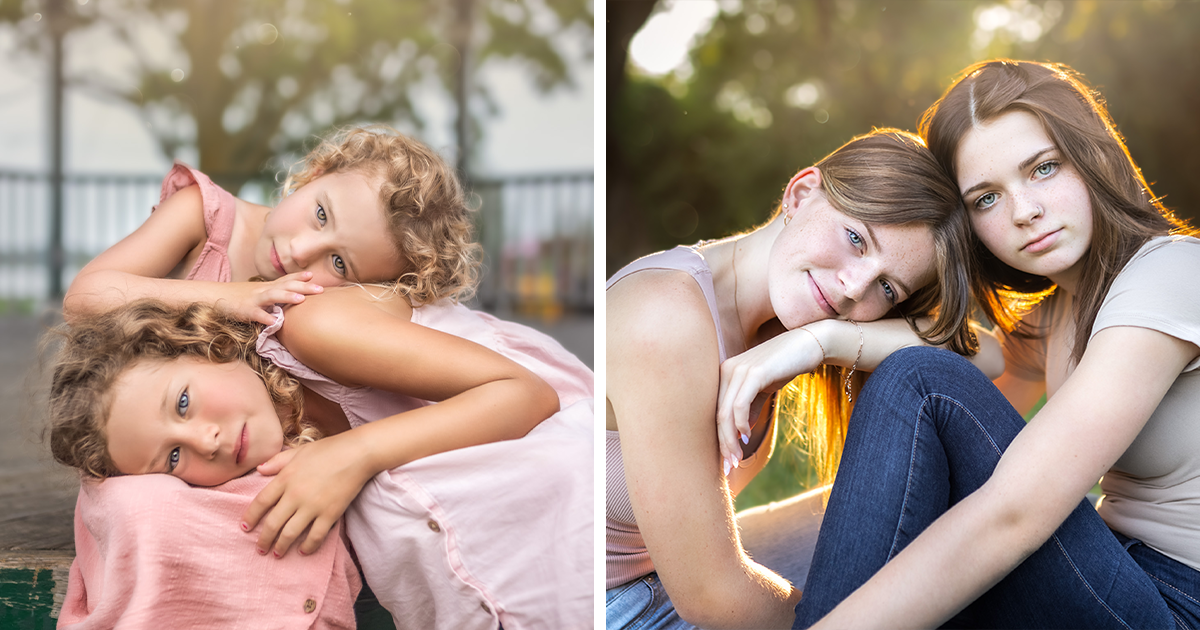 30 Different Sisters In 30 Days: Photographs By Me | Bored Panda