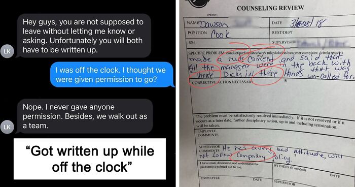 30 Times Bosses Wrote Up Their Workers For Absurd Reasons And Got ...