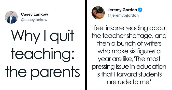 30 Tweets From Current Or Ex Teachers Or People Who Know Them, Pointing ...