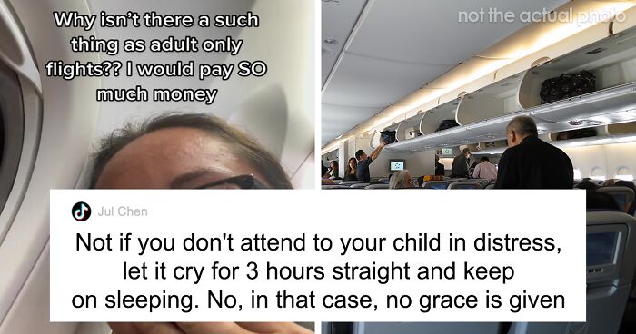 Plane Passenger Sparks Online Debates On “Adult-Only” Flights After Her ...