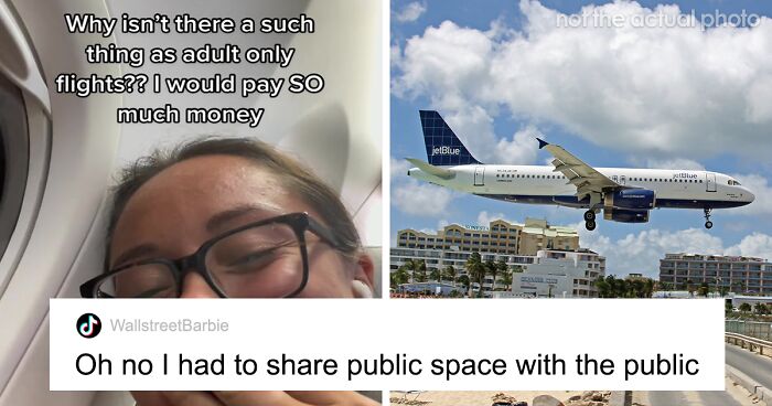 Plane Passenger Sparks Online Debates On “Adult-Only” Flights After Her ...