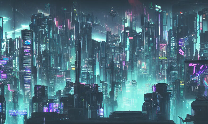 I Made These Cyberpunk Images From DreamStudio AI Image Generator (10 ...