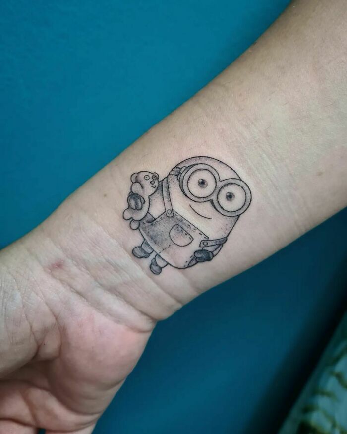 120 Cartoon Tattoos For A Blast From The Past | Bored Panda
