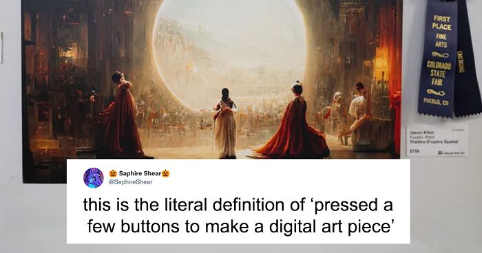 This AI-Generated Artwork Won 1st Place At Fine Arts Contest And ...