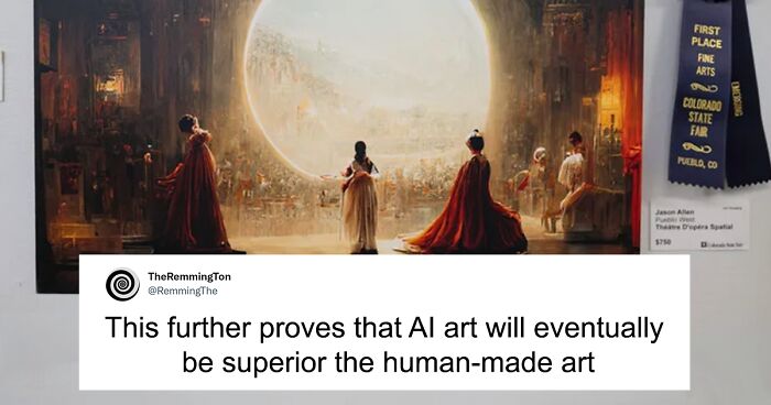 This AI-Generated Artwork Won 1st Place At Fine Arts Contest And ...