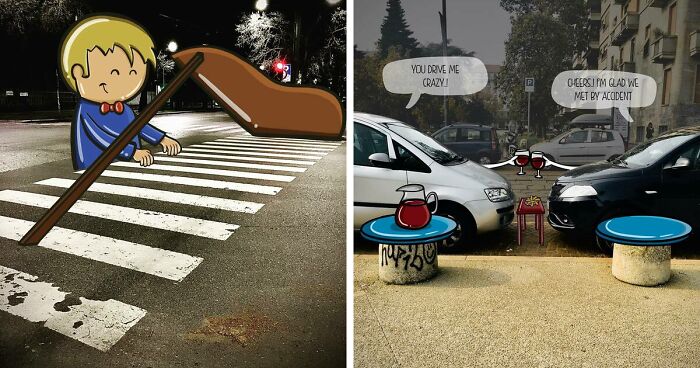 This Artist Drew These 39 Illustrations And They Interact With Everyday ...