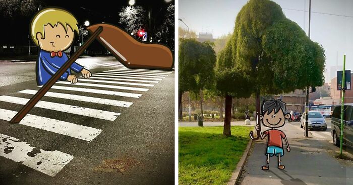 This Artist Drew These 39 Illustrations And They Interact With Everyday ...