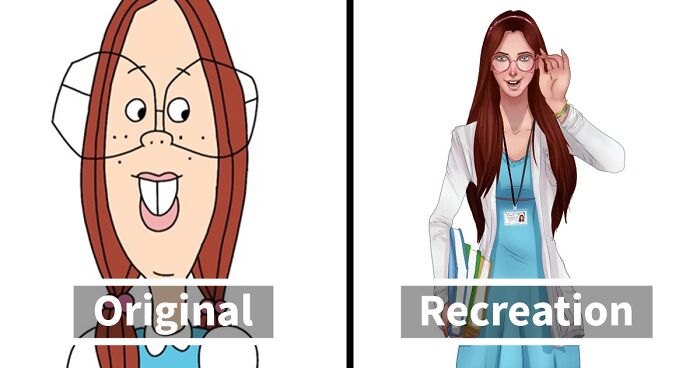 50 Popular Cartoon Characters Reimagined As Modern-Day Adults By Isaiah ...