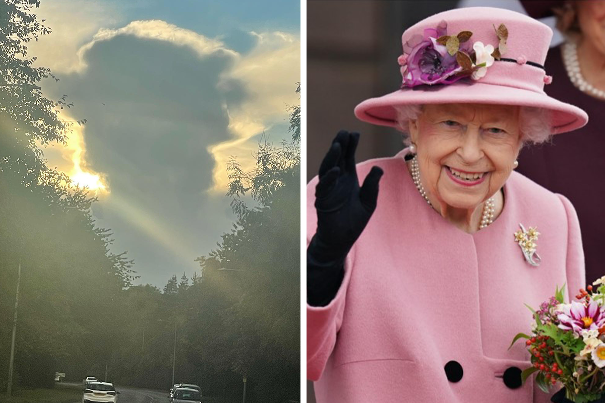 Queen Elizabeth’s Passing Marked By Double Rainbows And Amazing Cloud ...