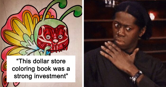 30 Times Adults Improvised And ‘Ruined’ Kids’ Coloring Books | Bored Panda